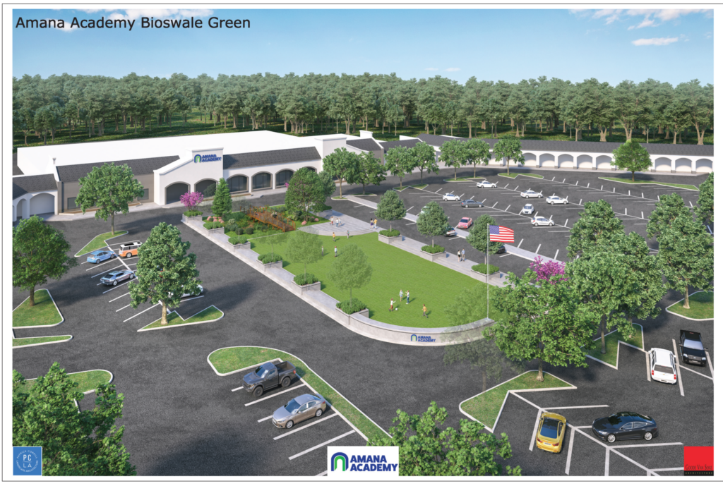 Charter school begins green infrastructure program - Amana Academy ...